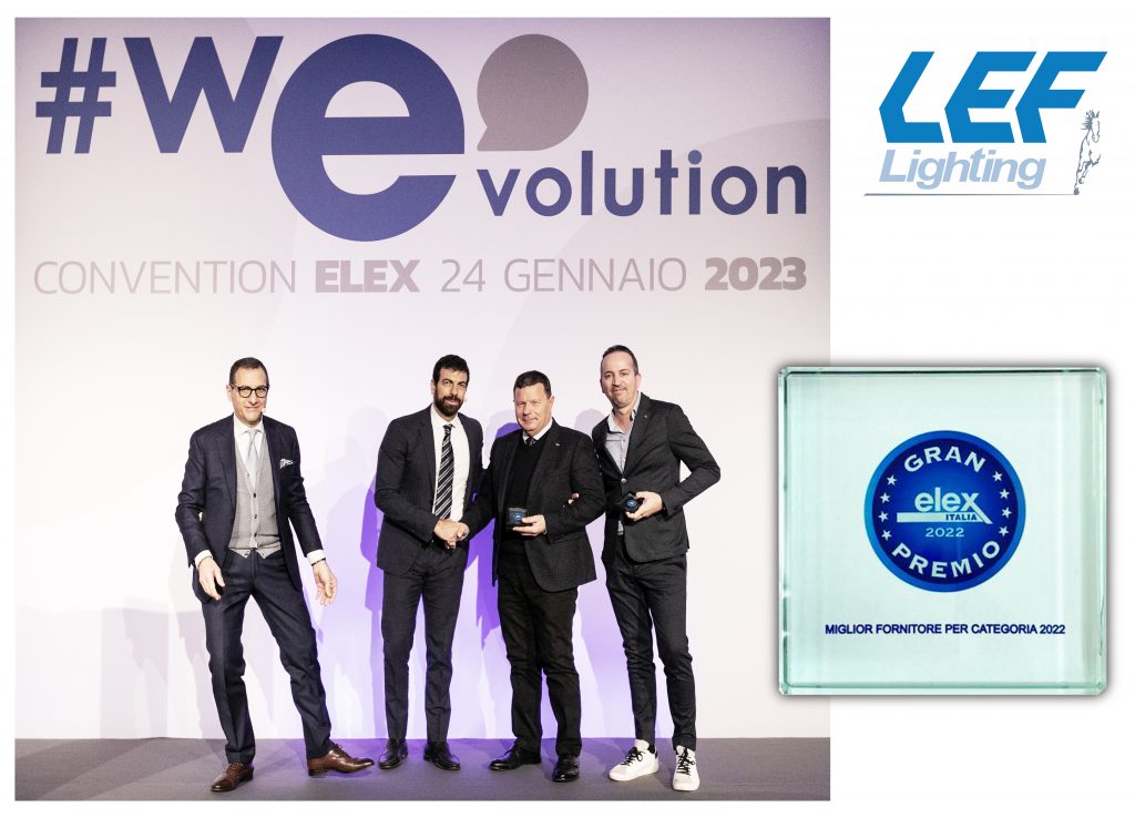 LEF Lighting awarded at the ELEX 2023 Convention - LEF Lighting