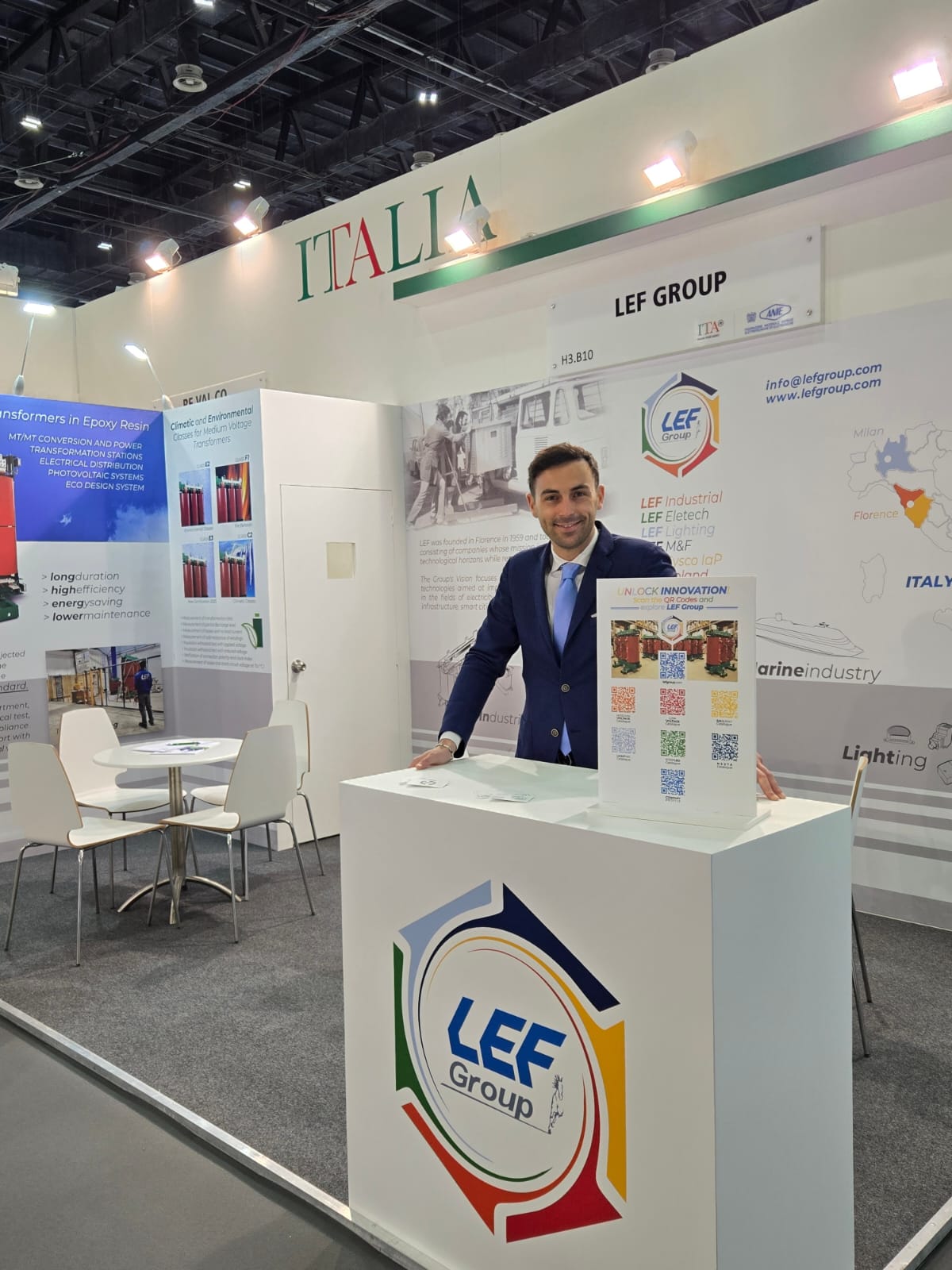LEF Group al Middle East Energy 2025 - LEF Lighting